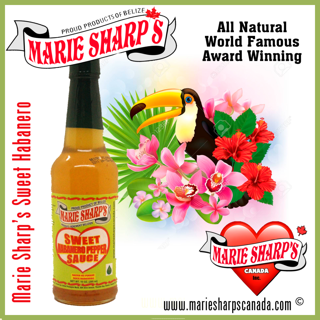 Marie Sharp's Sweet Habanero - red habanero pepper - hot sauce