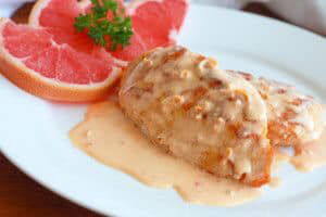 Chicken with Grapefruit Cream Sauce - Marie Sharp's Canada